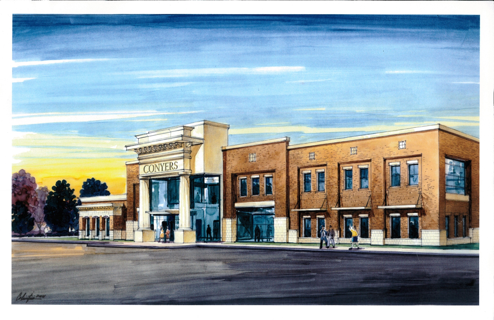 Renderings/Tours of New City Complex Referendum | About Magazines Conyers