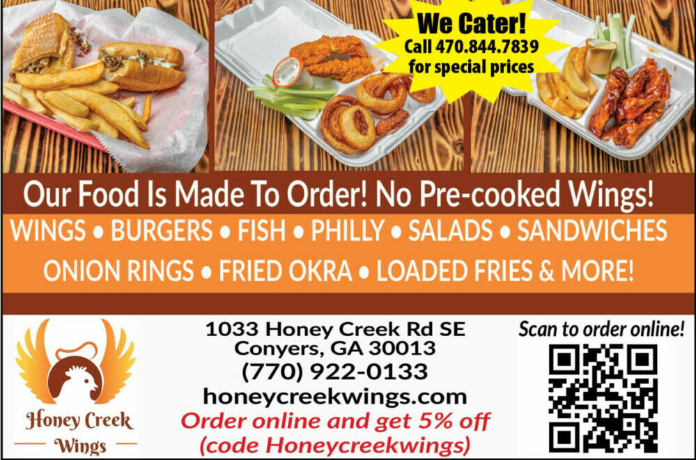 Honey Creek Wings | About Magazines Conyers